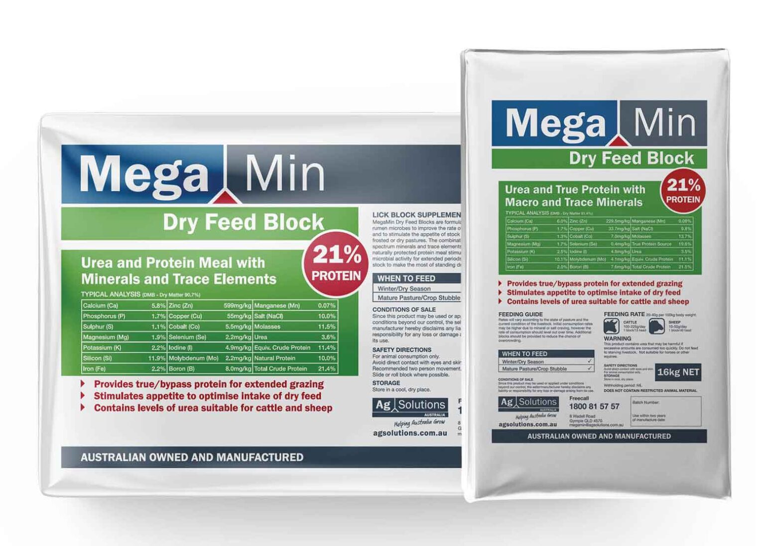 MegaMin Dry Feed Block - AgSolutions