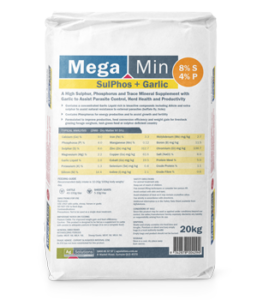 MegaMin SulPhos + Garlic - AgSolutions